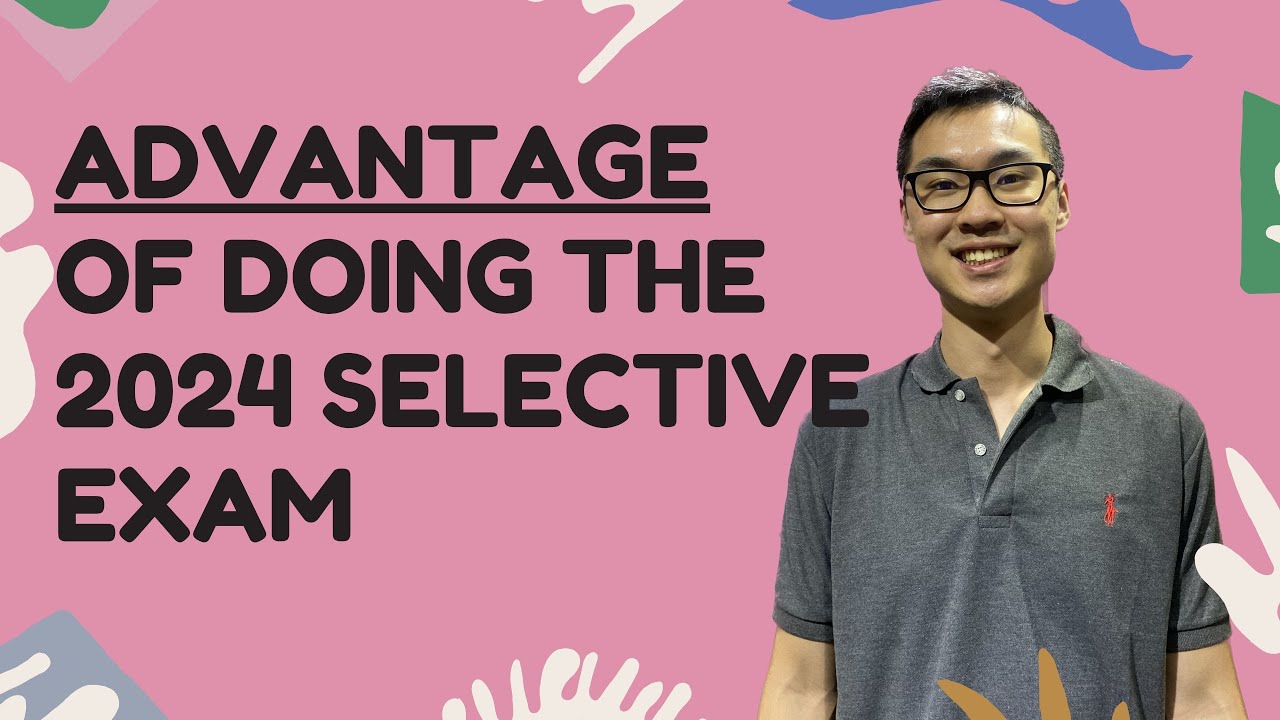 Benefits of Doing the 2024 NSW Selective Test on Paper - YouTube