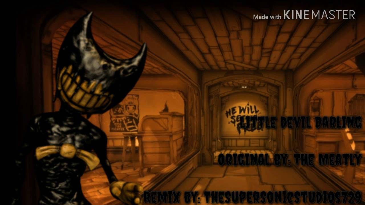 Bendy and the ink machine remix -{(little Devil Darling)}- - YouTube