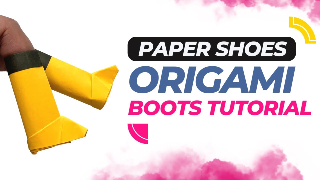 Step into Style: Easy Origami Shoes Tutorial for Beginners | How to ...