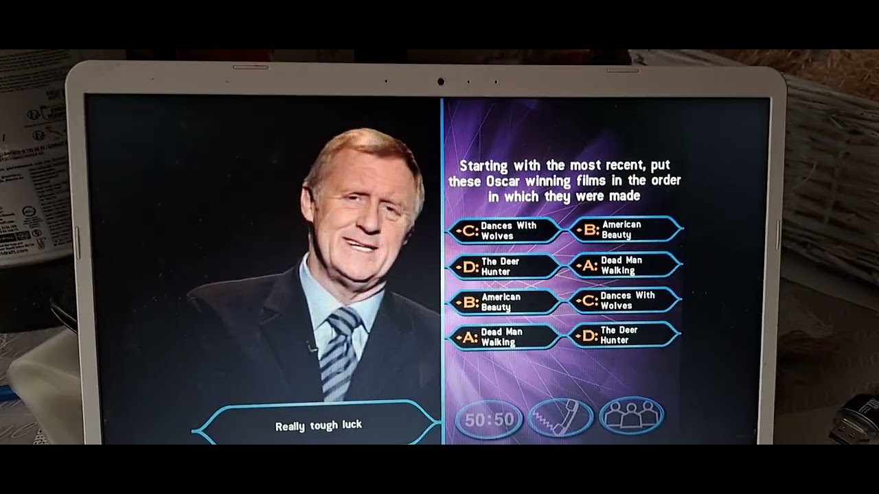 who wants to be a millionaire jpm quiz. game 4 - YouTube