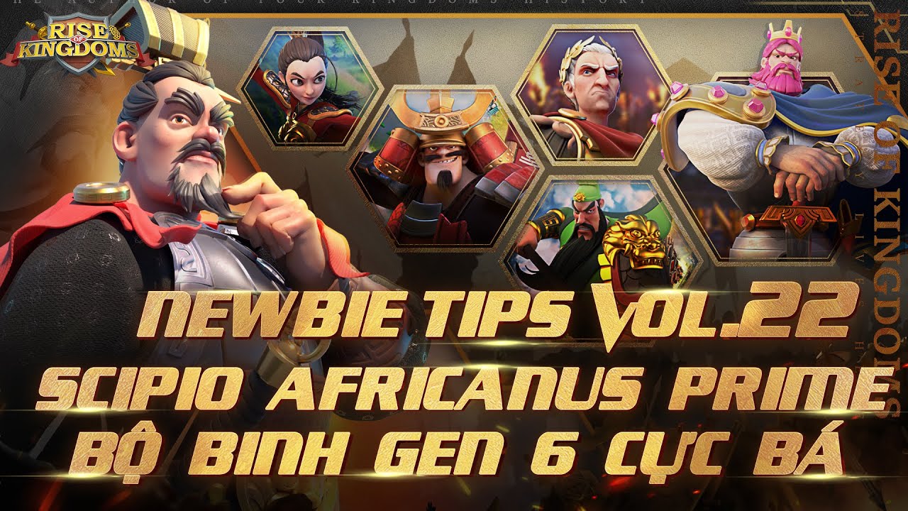 Rise of Kingdoms | Scipio Africanus Prime - Phân tích bộ Kỹ năng Bảng ...