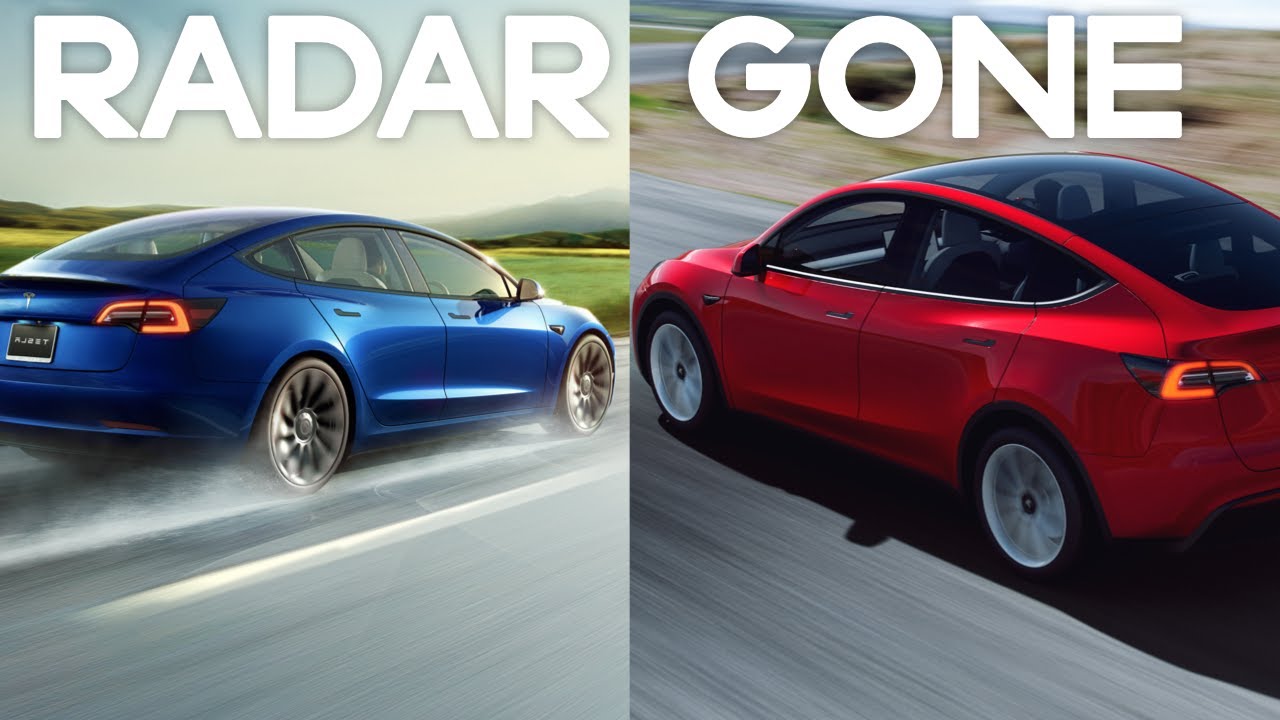 Tesla has REMOVED Radar from Model 3 & Y - YouTube