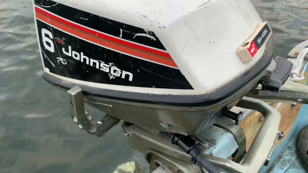 1975 Johnson 6hp - YouTube