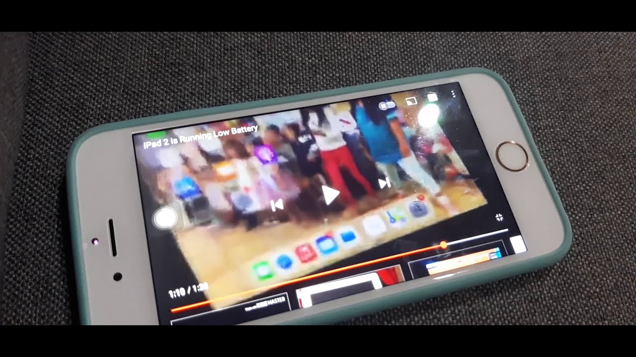 iPad 2 is running out of battery - YouTube