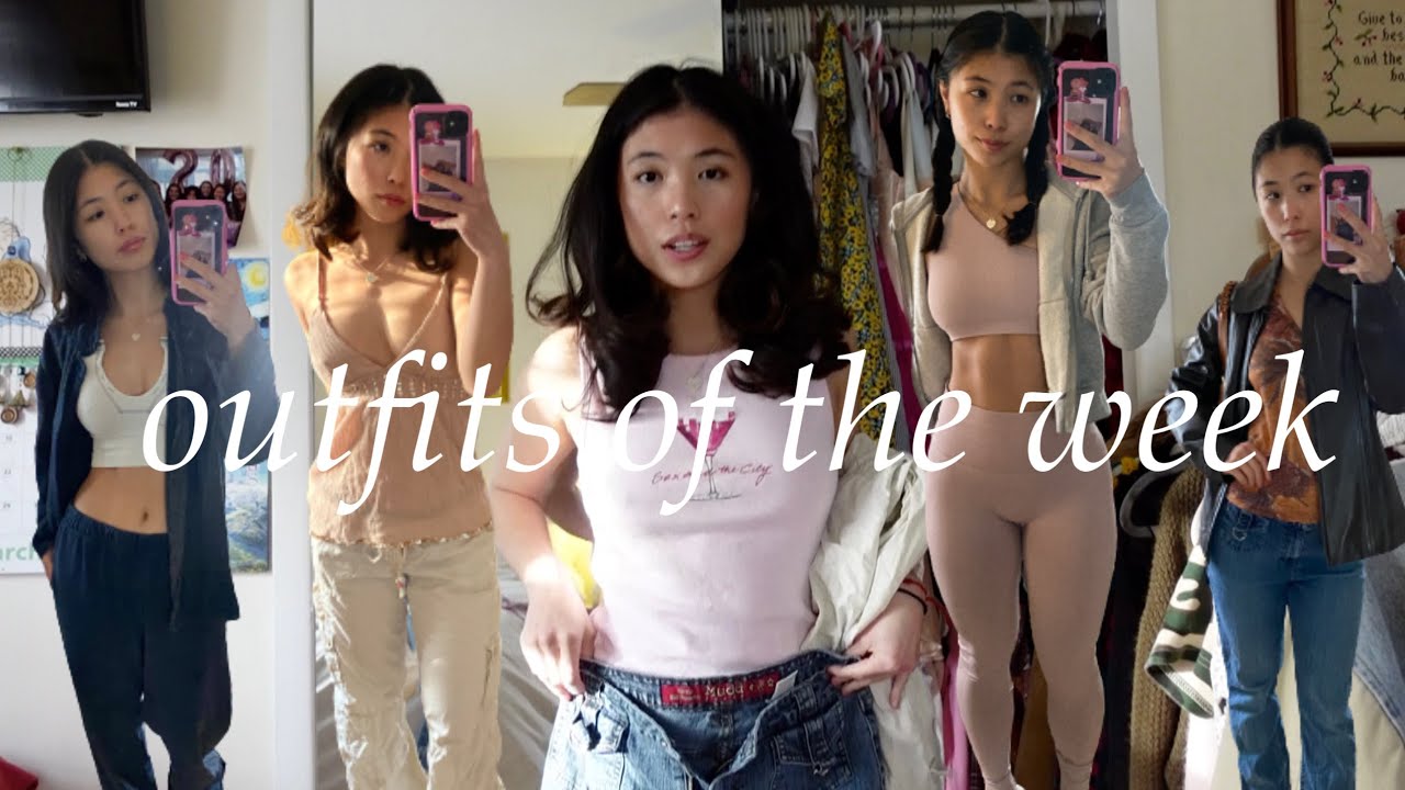a week full of fits | OOTW - YouTube