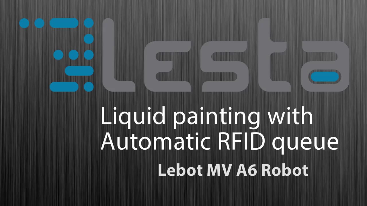 Lesta - Liquid Paint with RFID queue - YouTube