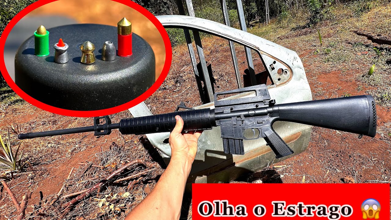 Rifle M16–R contra Porto do Carro! - YouTube