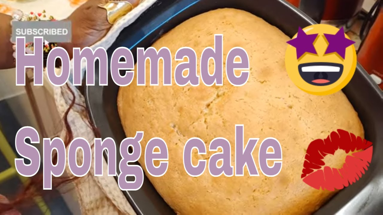 Sponge cake /How to make Perfect sponge cake /Sponge cake Recipe ...