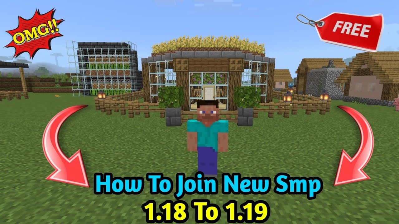 Join New Public Smp 👀||Minecraft Java +Pe 😲||Free Smp 🔥|| 1.18 To 1.19 ...