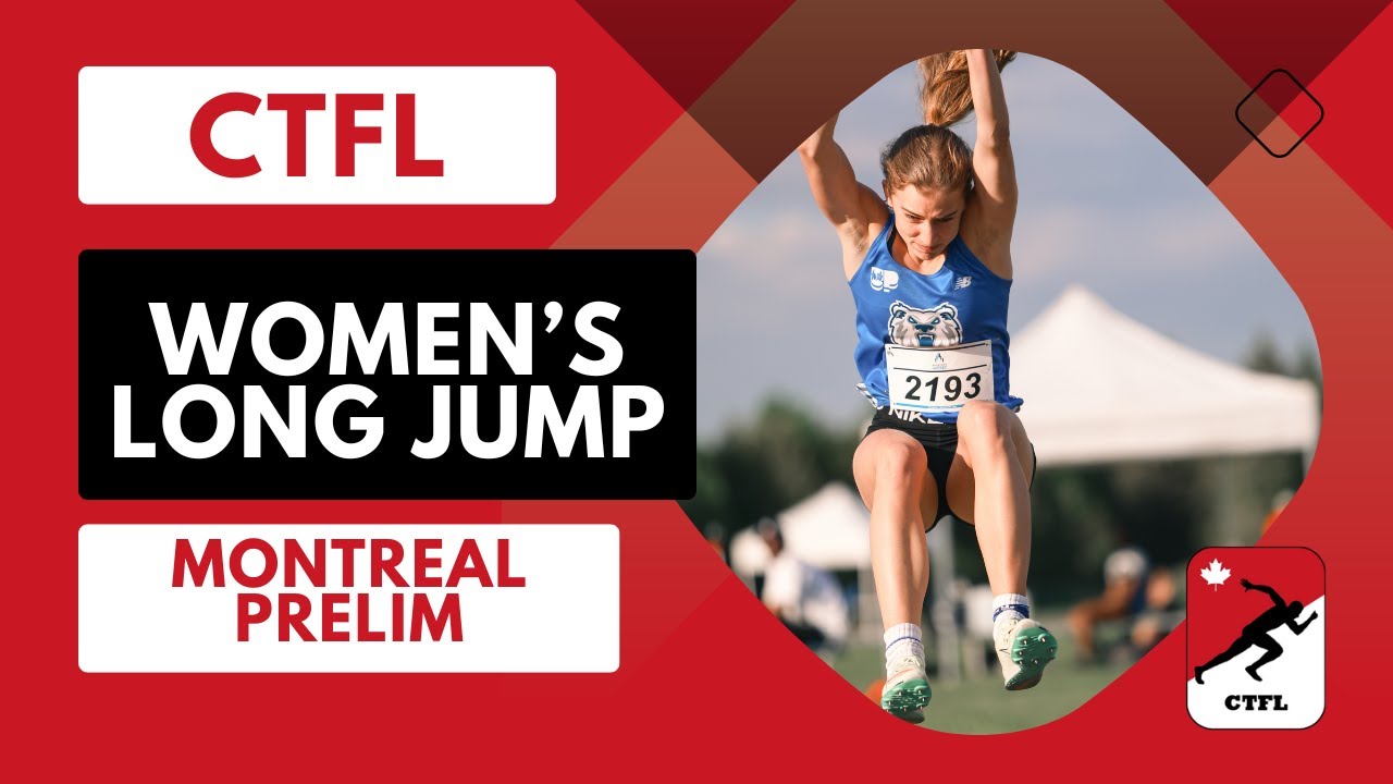ROOKIE Jumper Shows How It's Done | CTFL Montreal - Women's Long Jump ...