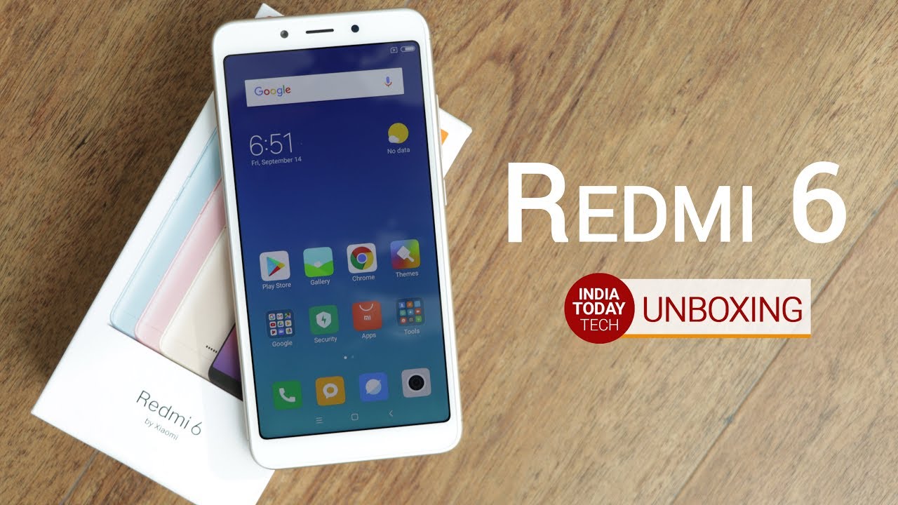 Redmi 6 unboxing and quick review - YouTube