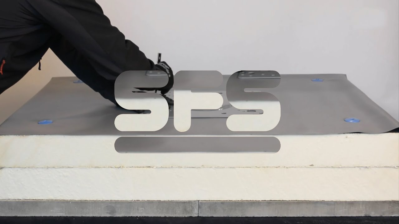 SFS - Fixing Soter® II to Flat Roof Concrete Deck - YouTube
