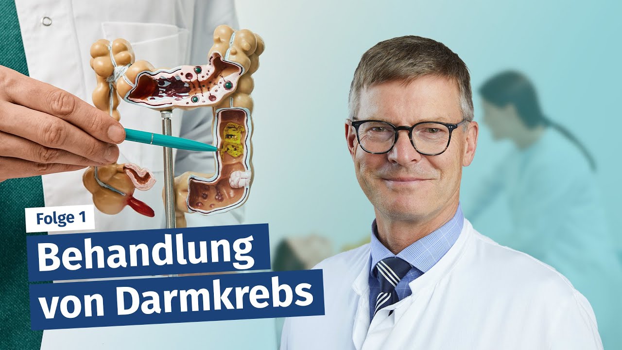 Behandlung von Darmkrebs bei den DRK Kliniken Berlin Köpenick - YouTube