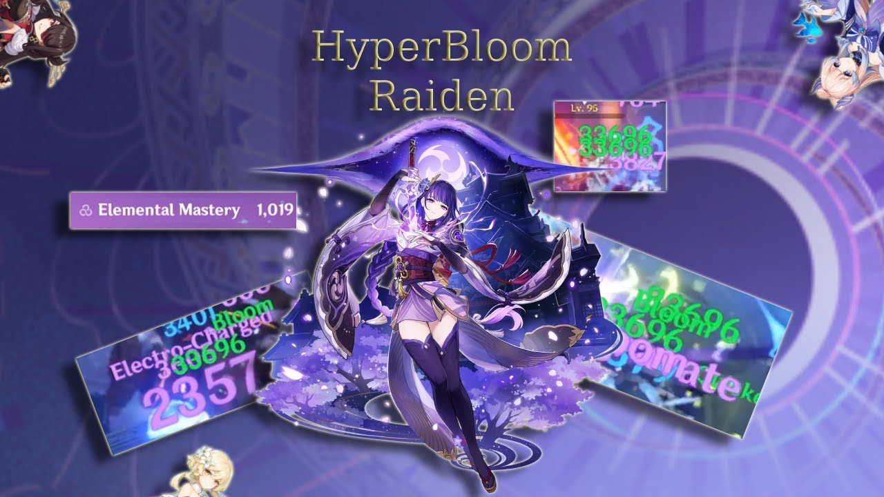 Hyperbloom Raiden // Genshin Impact Abyss 3.1 - YouTube