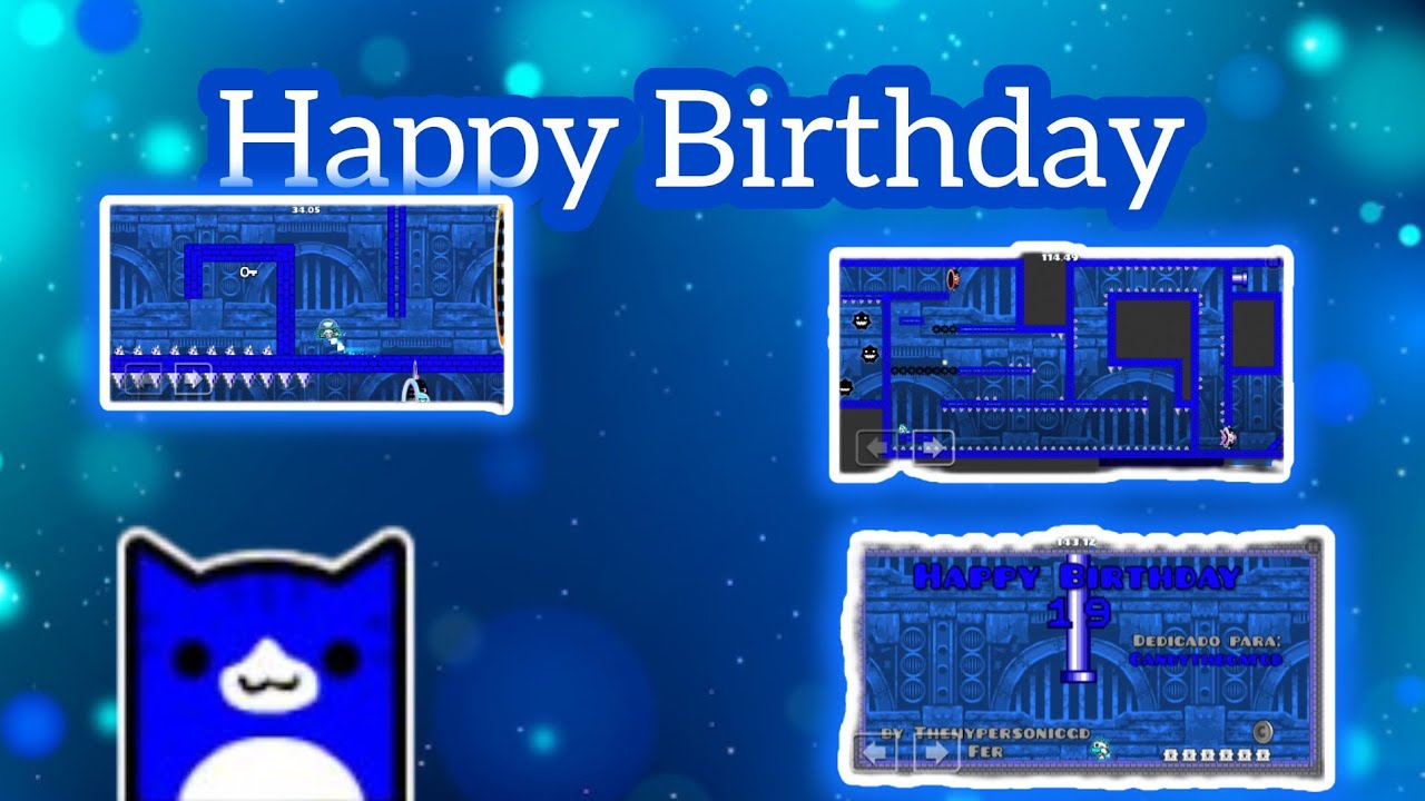 Happy Birthday Geometry Dash By Thehypersonicgd (me) - YouTube