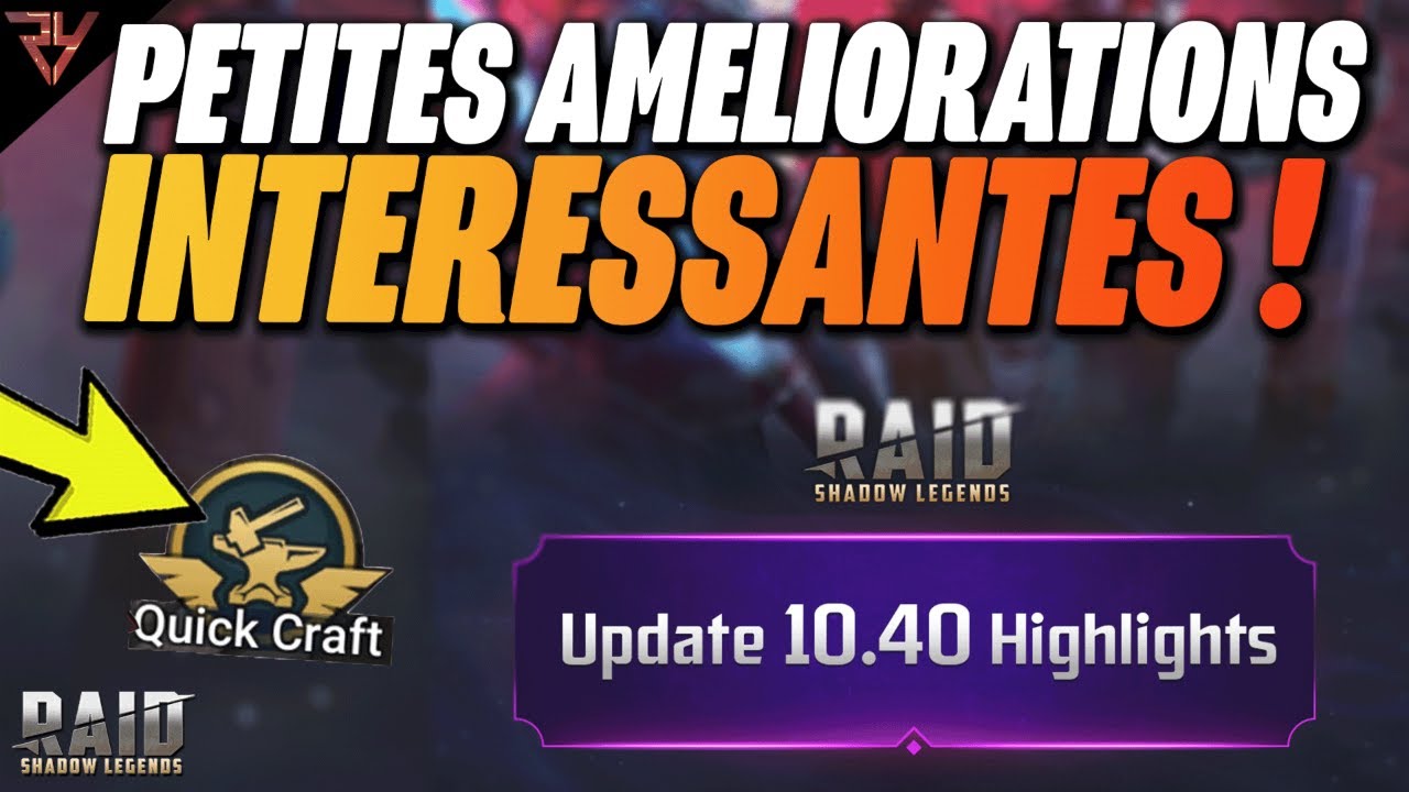 Auto FORGE et Legendaire GRATUIT ! Nouvelle UPDATE RAID: Shadow Legends ! - YouTube