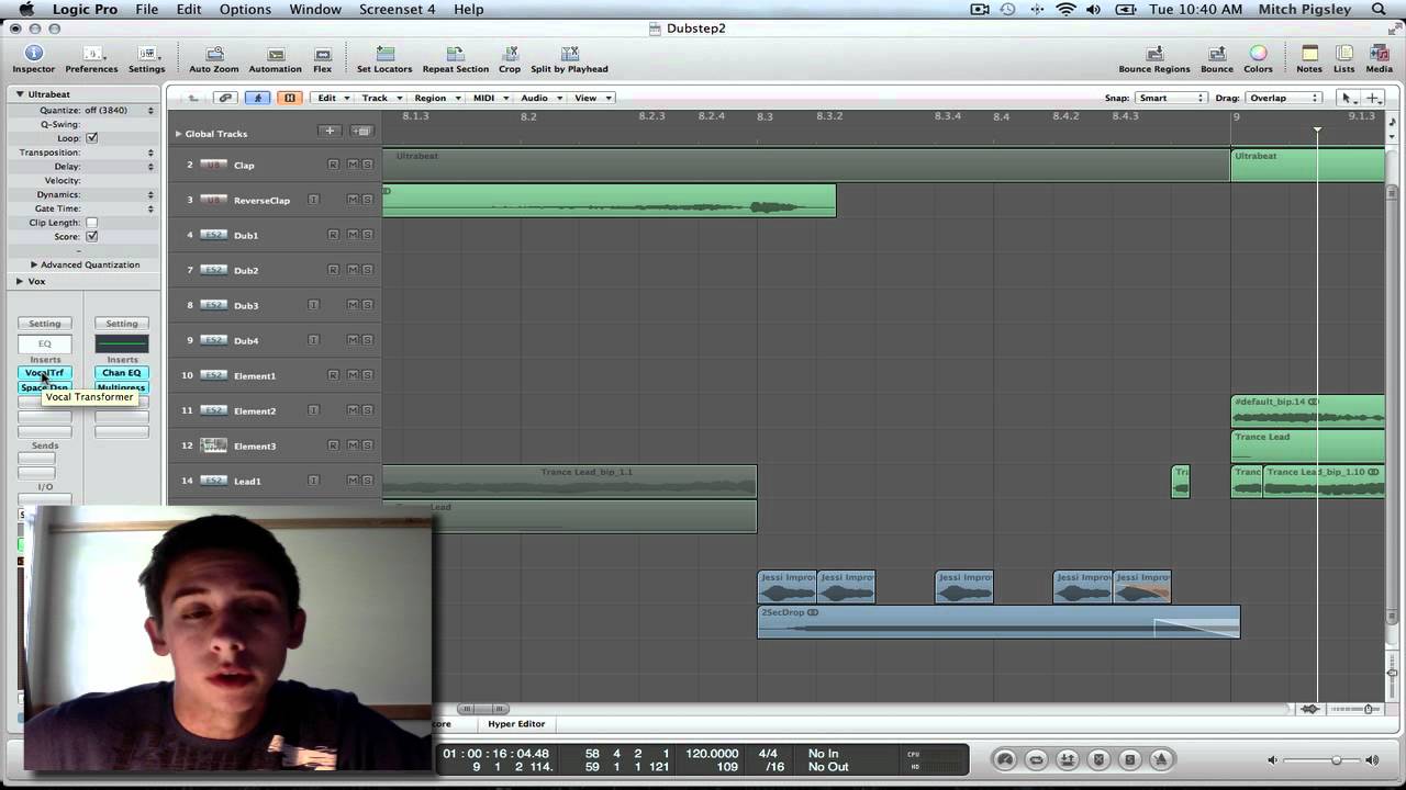 Logic Pro 9 Tutorial - Vocal Transformer - YouTube