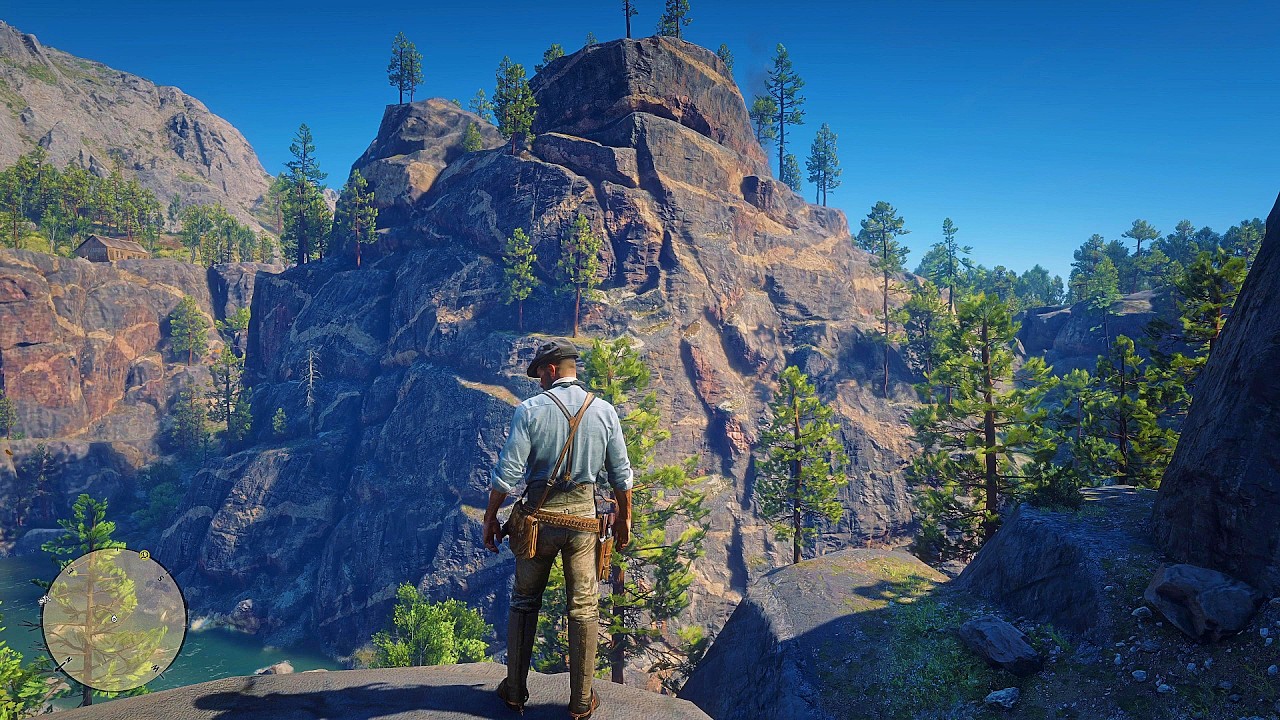 You Passed Here 1000 Times, But Never Noticed This Hidden Cave in RDR2 ...