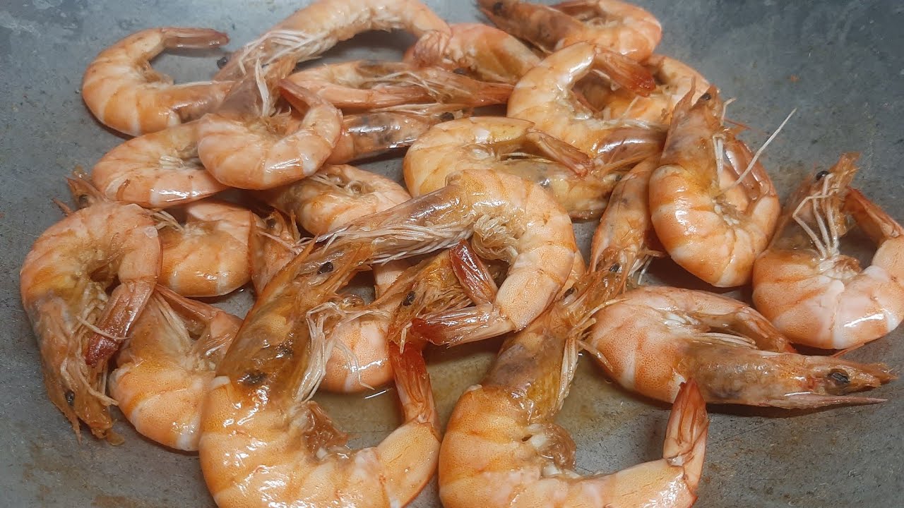 Simple Recipe/Alabos na Hipon/Sinangag na Hipon/Quick and Easy to Cook ...