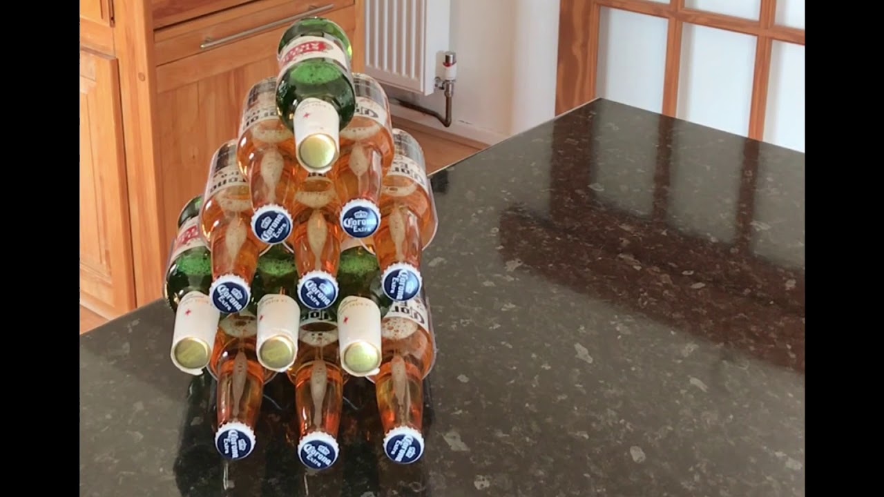 Beer Stacking 1 Crop 1 - YouTube