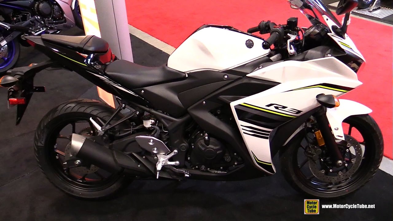 2017 Yamaha R3 - Walkaround - 2017 Toronto Motorcycle Show - YouTube