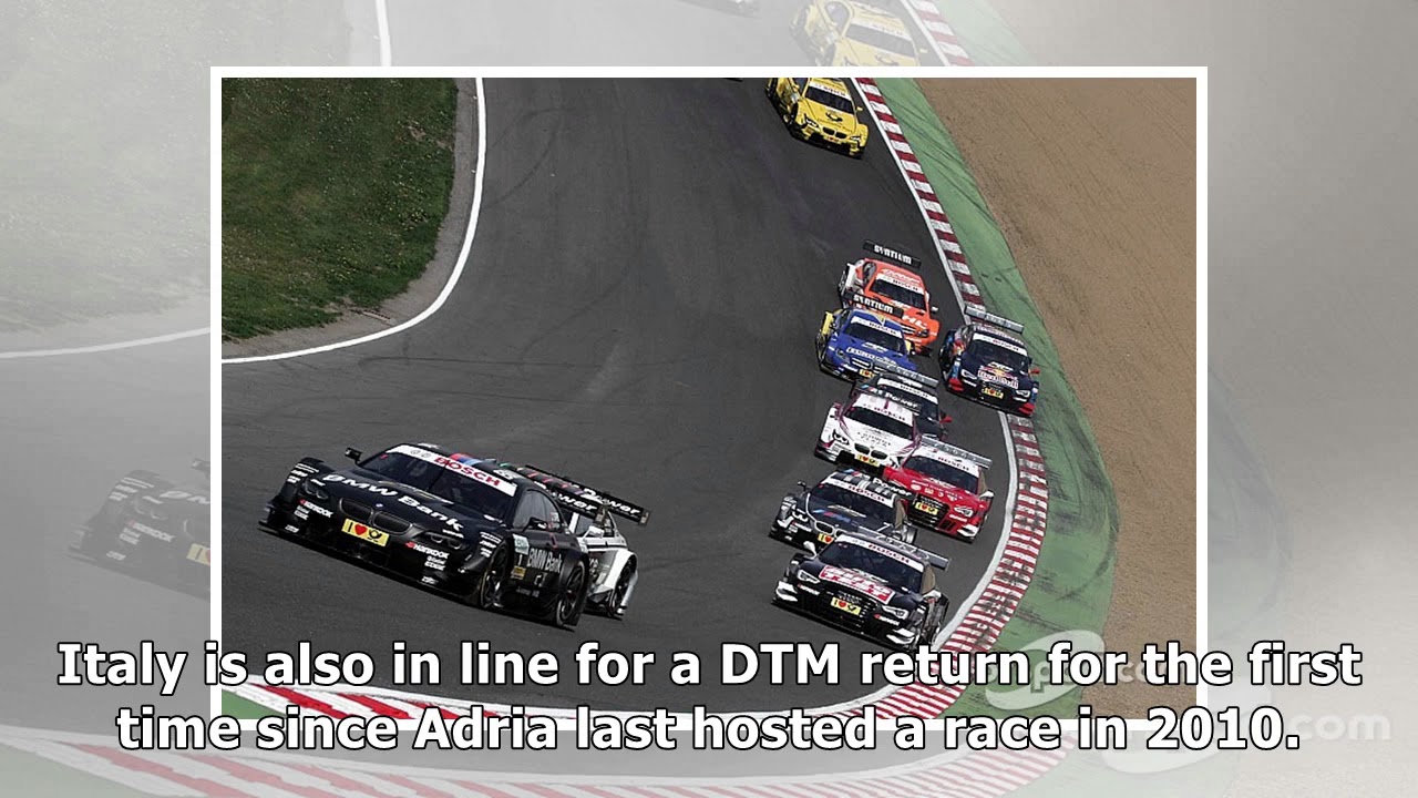 Dtm set to return to the uk in 2018 - YouTube