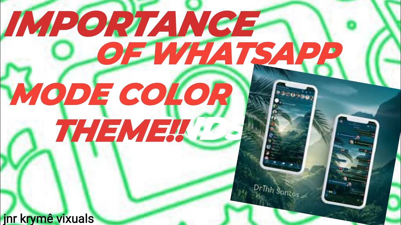 Importance of WhatsApp Color Theme Background. [Luganda Version ...