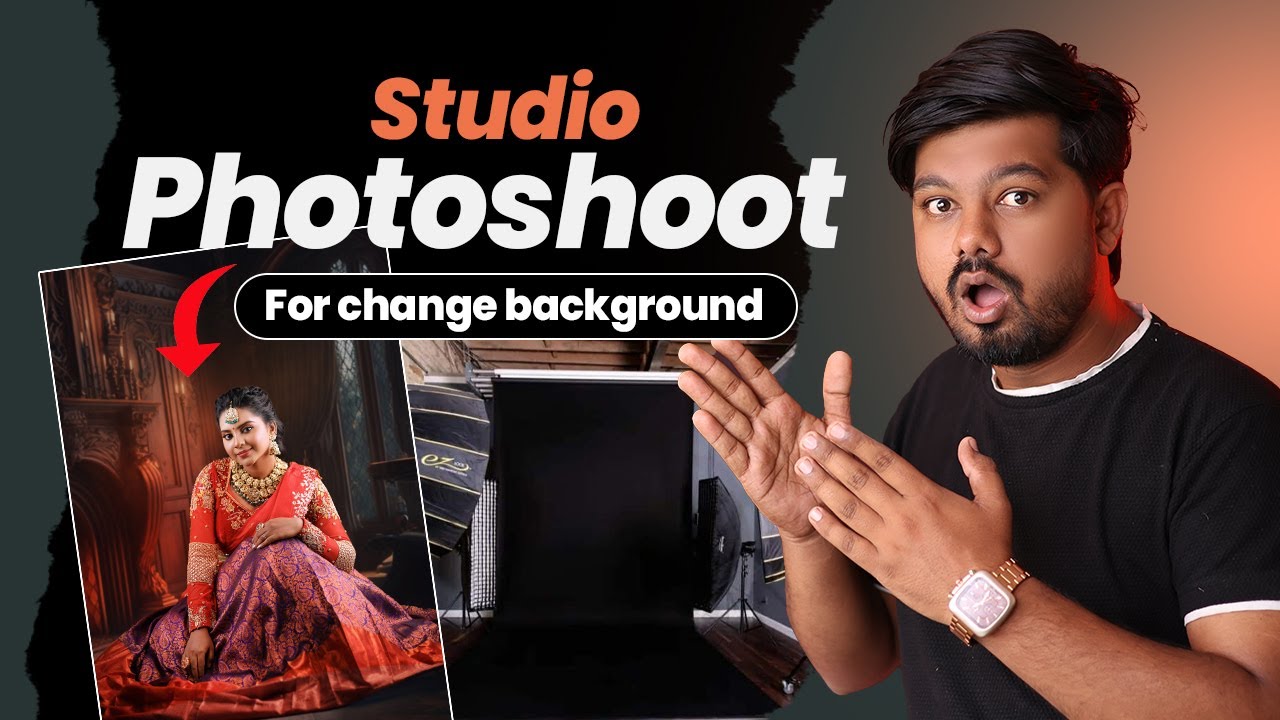 Studio photoshoot tips for background change | EP 3 - YouTube