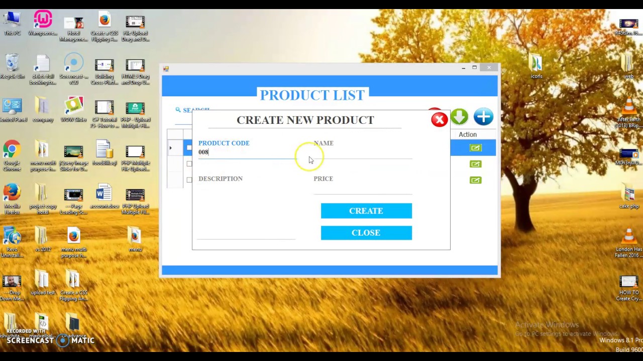 Modern UI design with pop up in c# PART I - YouTube