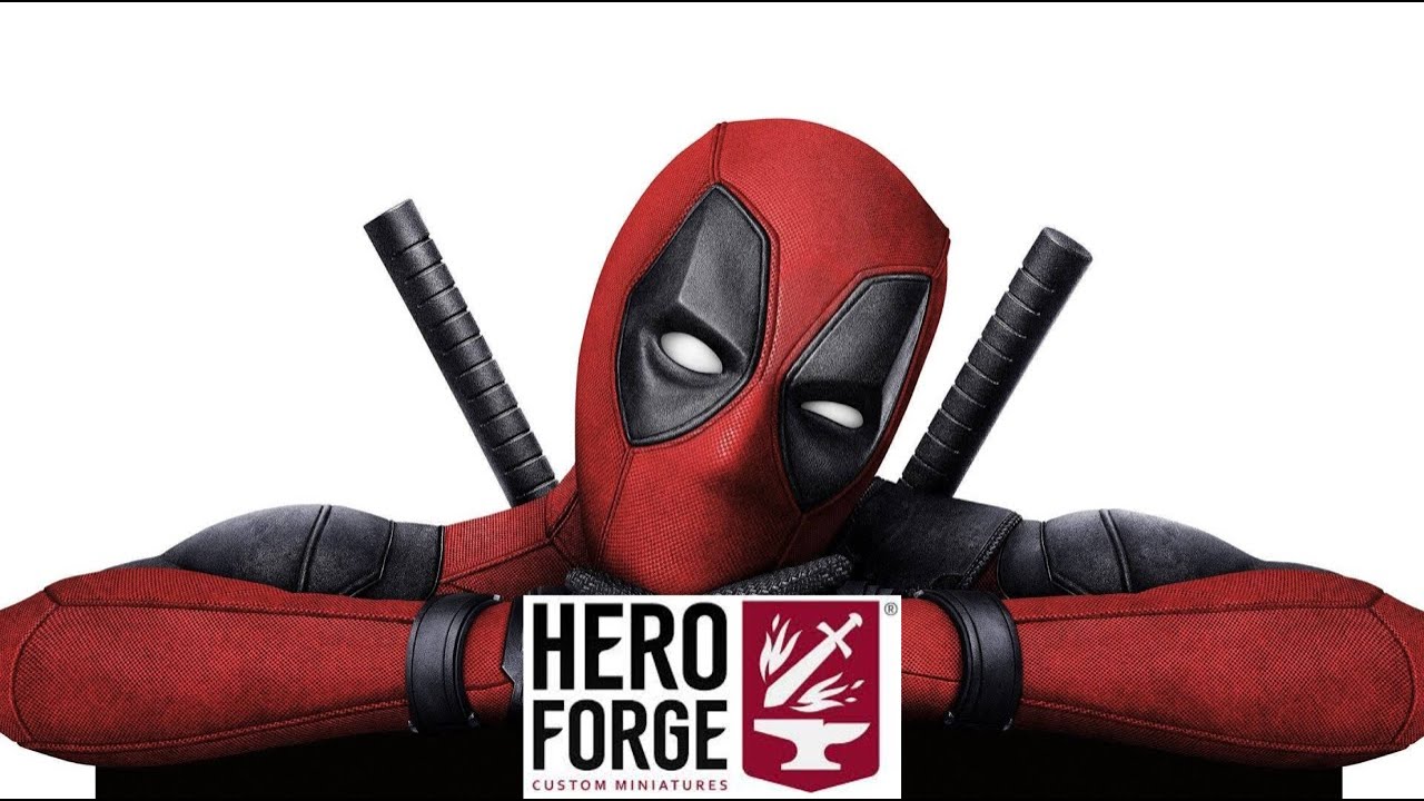 Hero Forge: Custom Miniature Deadpool - YouTube