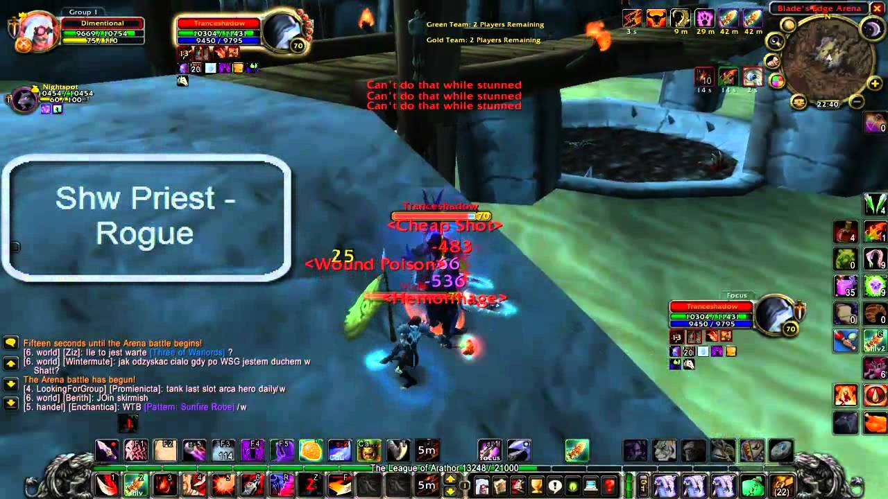 Feral Druid & Rogue Hellground TBC part2 - YouTube