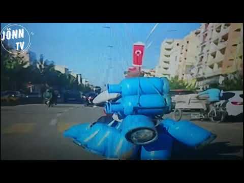 Tüpçü Ve Öfkeli ( Motorla Tüp Taşıyan Adam )