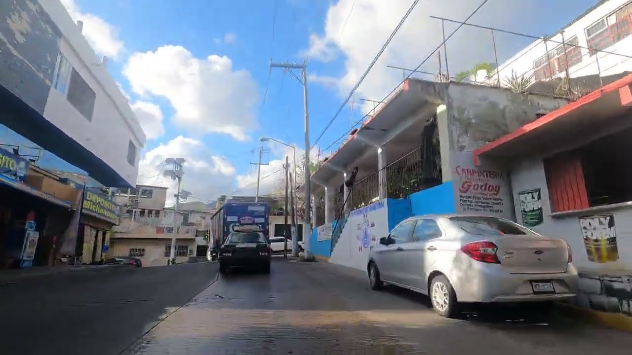 En calles de Acapulco Col. Progreso | Recorriendo Acapulco - YouTube