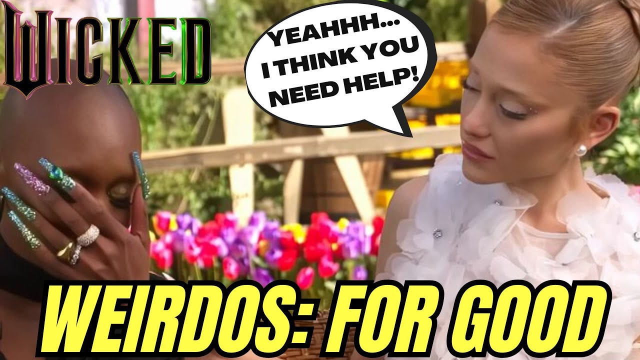 IT'S HOLLYWEIRD BABY! Wicked For Good Ariana Grande & Cynthia Erivo's ...