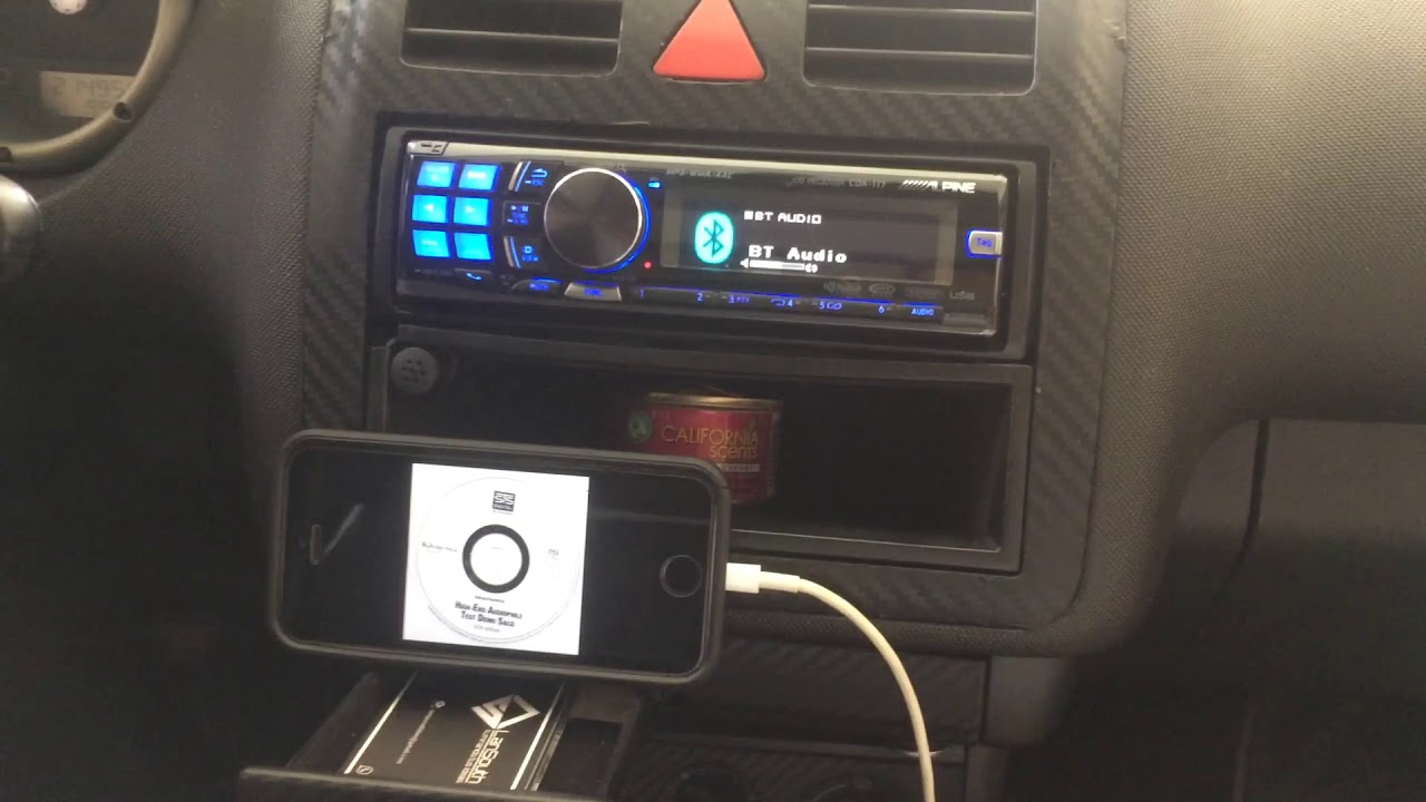 Alpine CDA 117 - YouTube