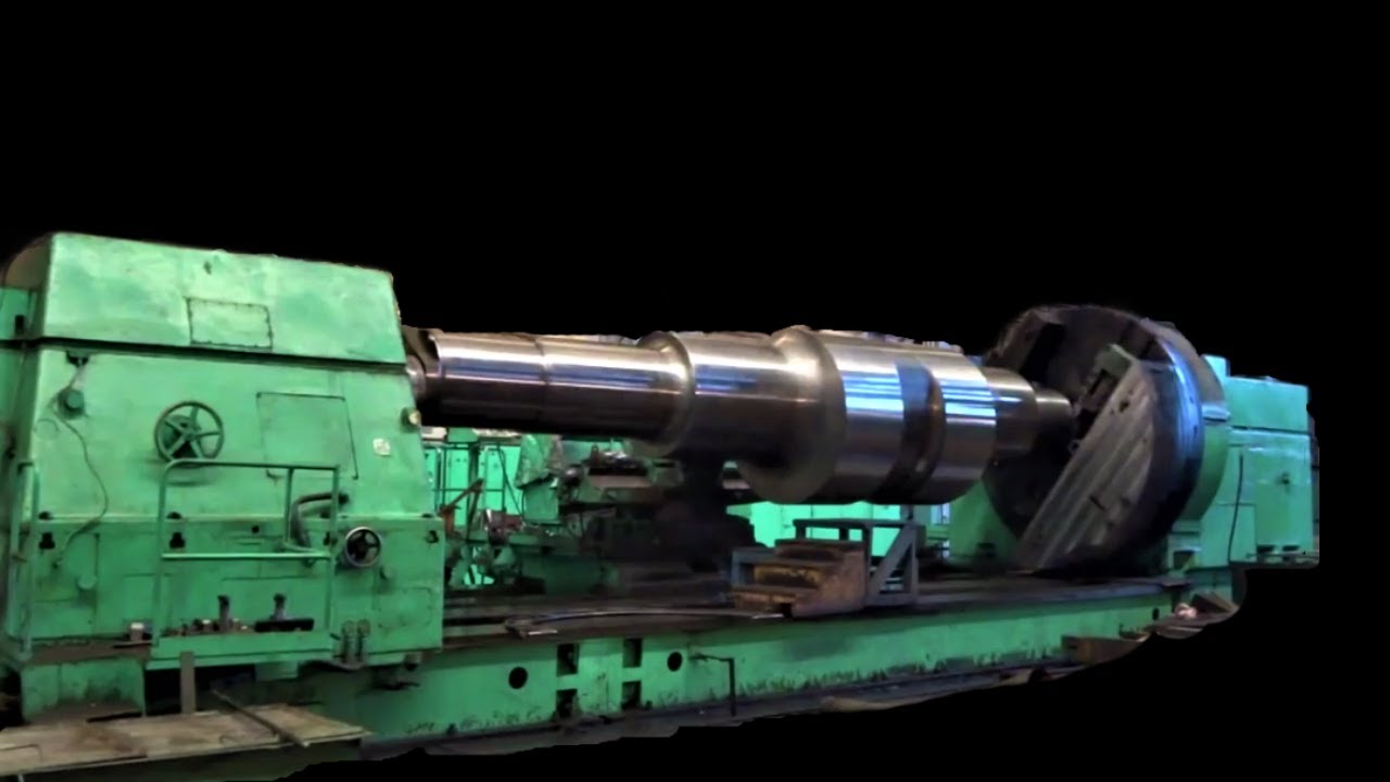 Самые крупные токарные станки в СССР || The largest lathes in the USSR ...