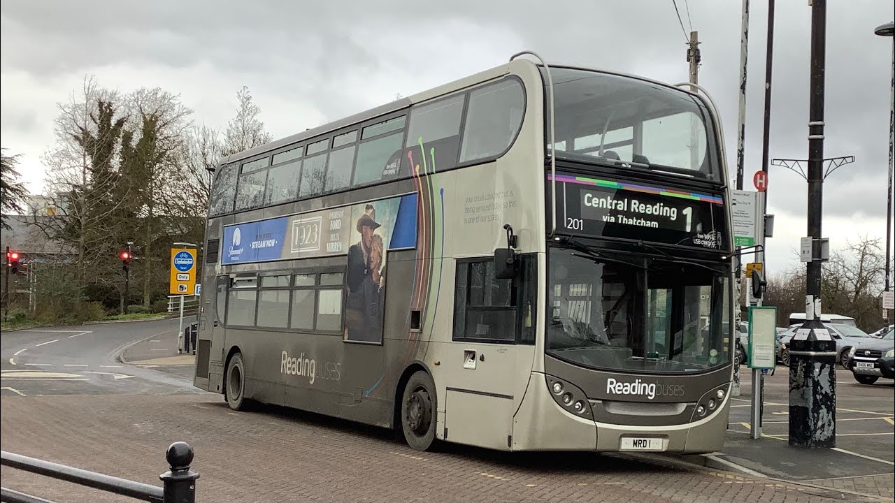 Reading Buses Enviro400 201 (MRD 1) On Route 1 To Reading - YouTube