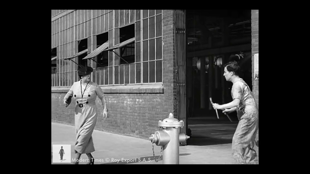 Charlie Chaplin - Factory Scene - Modern Times (1936) - YouTube