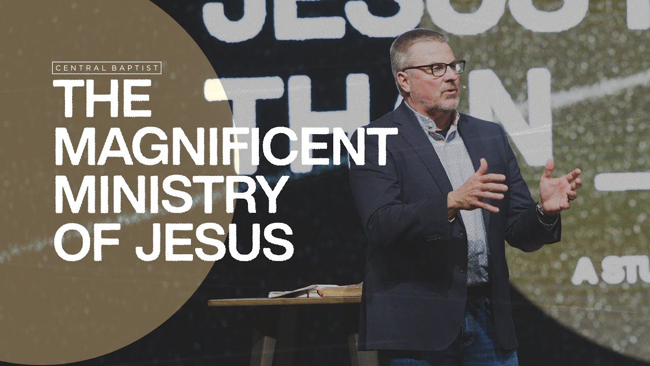 Jesus Is Better Than______ - THE MAGNIFICENT MINISTRY OF JESUS - Dr ...