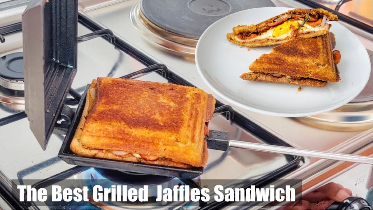 Homemade Jaffle Recipe | Jaffle එකෙන් රස Sandwich එකක් | Camping Foods ...