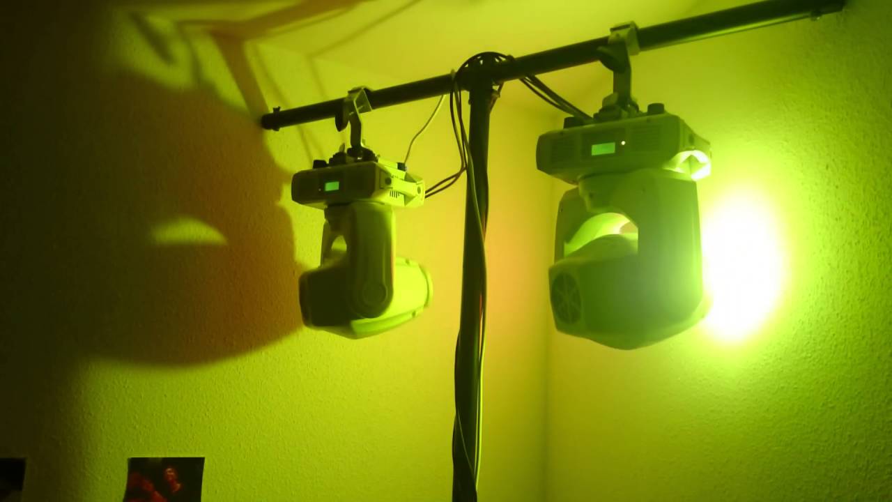 ADJ Inno Spot pro Pearl Extra Footage - YouTube