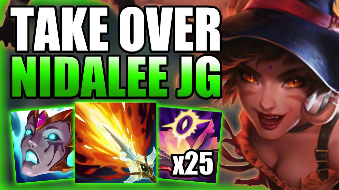 THIS IS HOW YOU CAN EASILY TAKE OVER SOLO Q GAMES AS NIDALEE JUNGLE ...