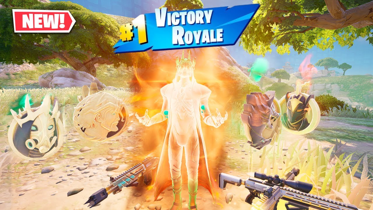 TITANFLAME HADES vs 4 MEDALLIONS & MYTHIC’S CHALLENGE (Fortnite Chapter ...