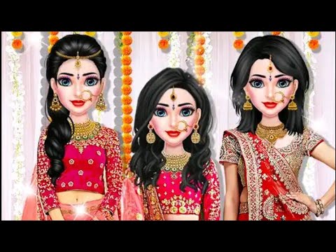 Indian royal wedding doll game - YouTube