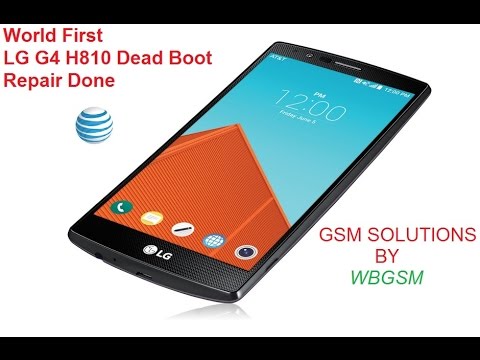 WORLD FIRST 1ST LG G4 H810 DEAD BOOT REPAIR DONE WITH MEDUSA PRO - YouTube