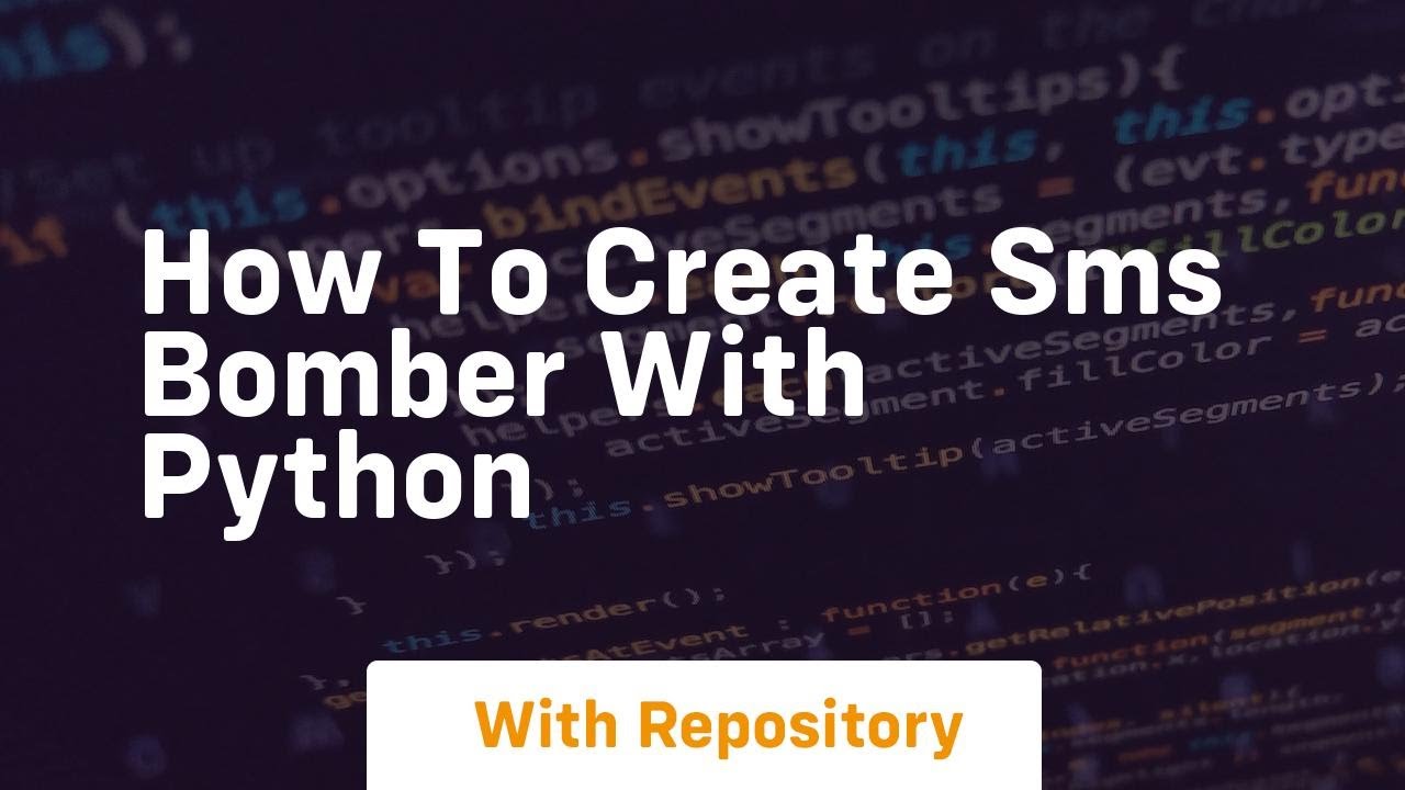 How to create sms bomber with python - YouTube