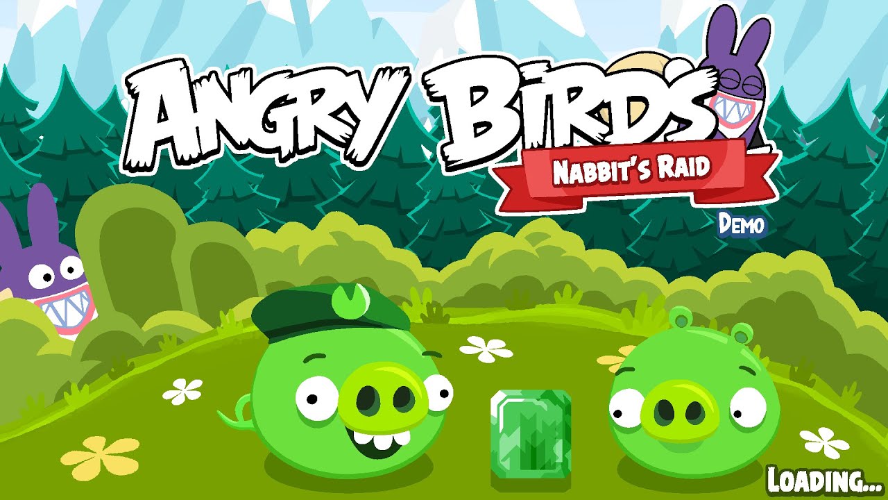 Angry Birds Nabbit's Raid Demo Gameplay - YouTube