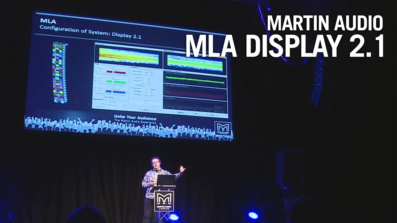 Martin Audio MLA Display 2.1 - With Jason Baird - YouTube