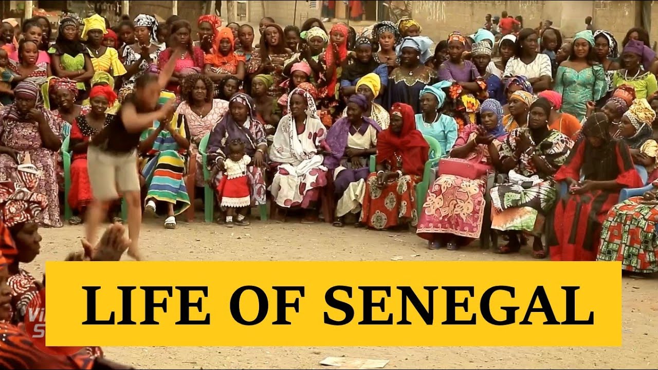 Village Life of Senegal I Vibrant Life of Senegal - YouTube