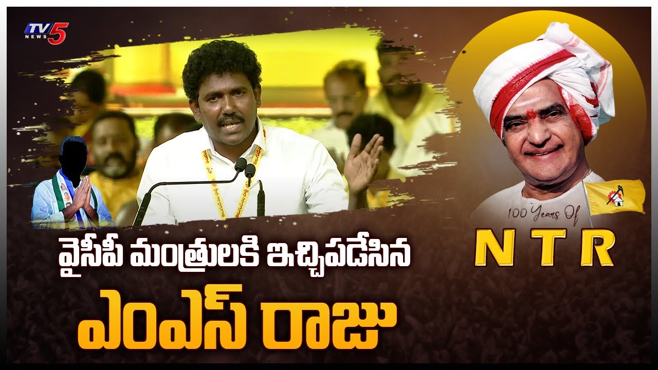 వైసీపీ మంత్రులకి ఇచ్చిపడేసిన ఎంఎస్ రాజు | TDP MS Raju Powerful Counters ...